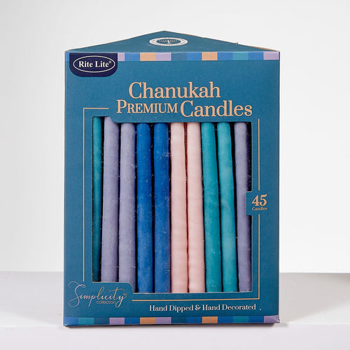 An array of Chanukah Candles to choose from – Contemporary Judaica