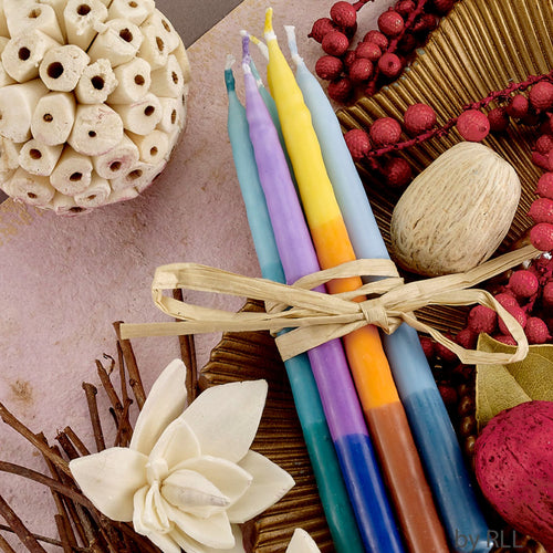 An array of Chanukah Candles to choose from – Contemporary Judaica